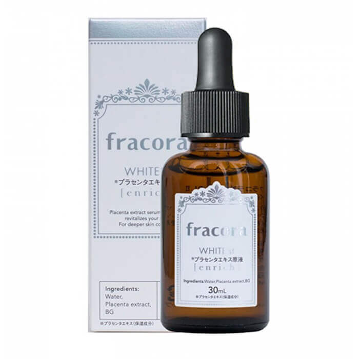 Fracora Serum Fracora Whitest Placenta Extract Dưỡng Trắng Da 30ml Nhật Bản